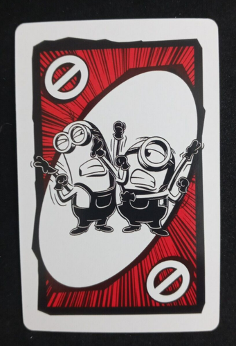 2019 Mattel Minions The Rise of Gru Uno Card Red Skip | eBay