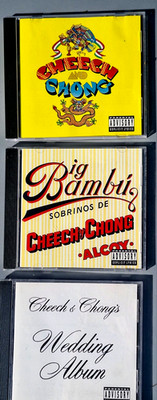 Cheech and Chong--Big Bambu + Debut + Wedding Album cd lot | eBay