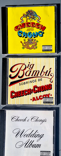 Cheech and Chong--Big Bambu + Debut + Wedding Album cd lot | eBay