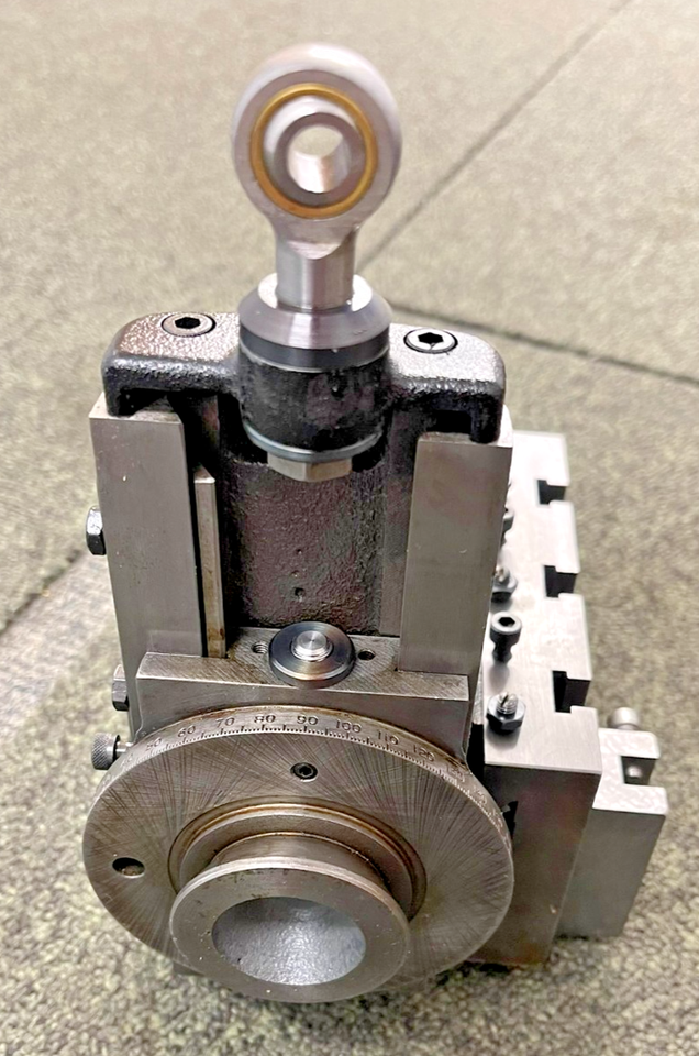 USED MYFORD VERTICAL SLIDE TOP SLIDE MILLING ATTACHMENT WITH CLAMPING ...