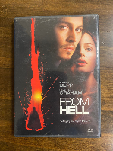 From Hell (DVD, 2001) 24543054481| eBay