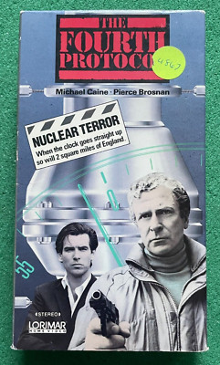 Fourth Protocol, The VHS Michael Caine, Pierce Brosnan, Ned Beatty ...