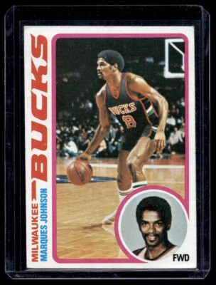 1978-79 Topps Marques Johnson Rookie Milwaukee Bucks #126 | eBay