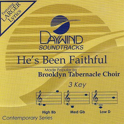 He's Been Faithful - The Brooklyn Tabernacle Choir - Accompaniment ...