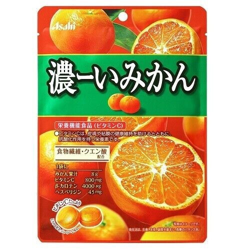 Asahi Rich Orange Candy 84g from Japan japanese snack candy Japanese ...