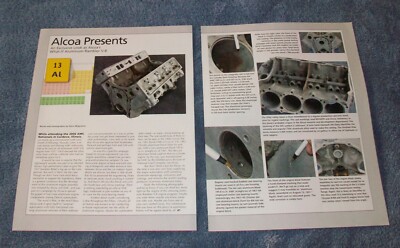 1957 AMC Rambler Aluminum V8 Block and Heads Prototype "Alcoa Presents ...