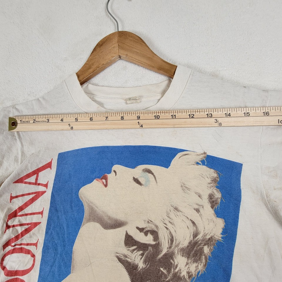 Madonna True Blue 1986 Boy Toy Inc. Vintage T-Shirt Size Medium Screen ...