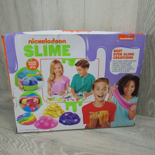 Nickelodeon Best Ever Slime Creations Kit by Cra-Z-Art New Damaged Box ...