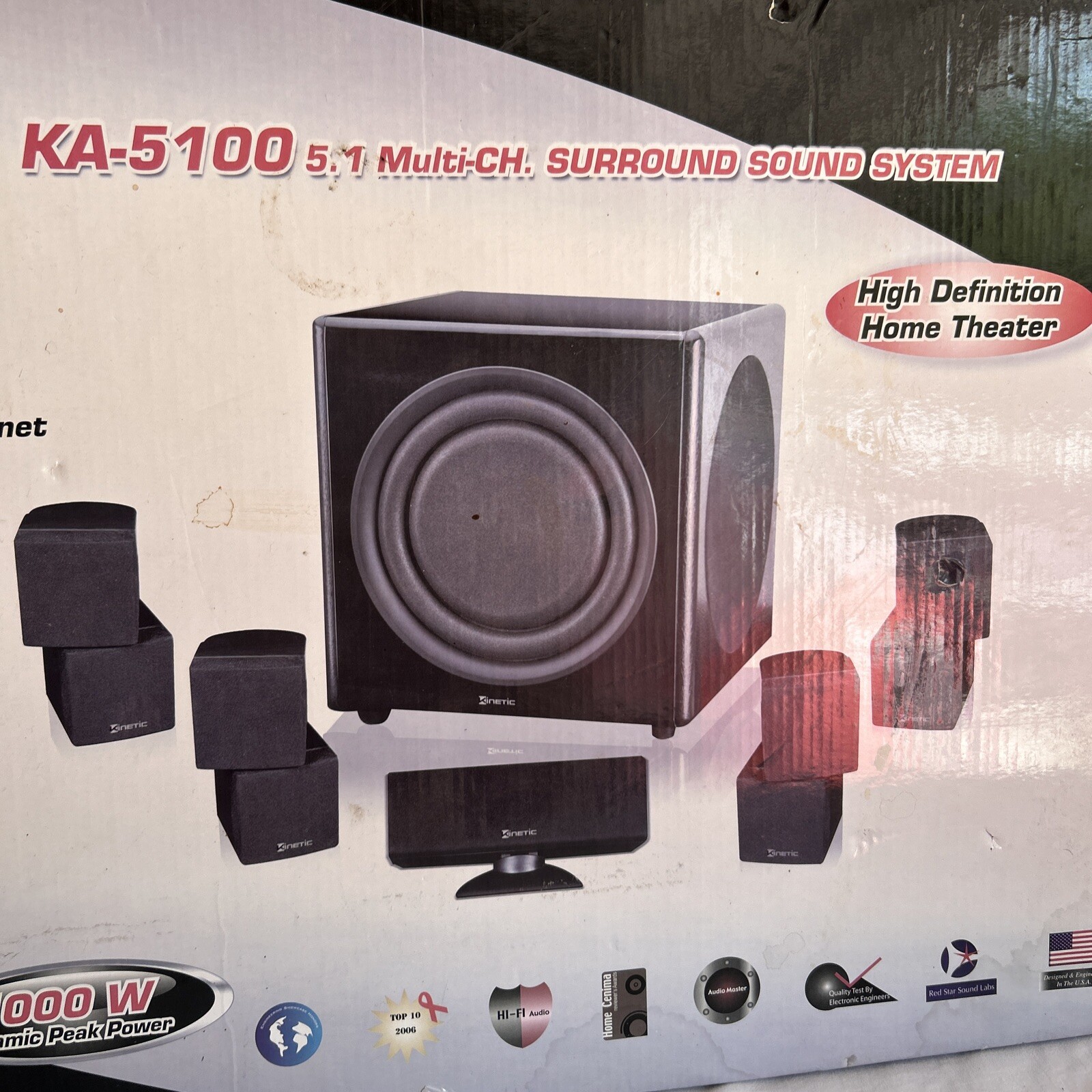 Kinetic KA-4210 Speaker System for sale online | eBay