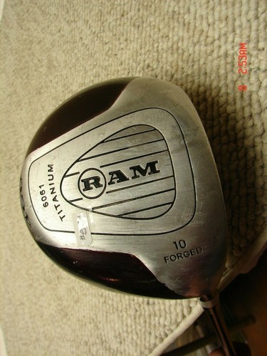 *Ram 460 10* #1 Driver 6061 Titanium Forged Women's Right Hand #531 | eBay
