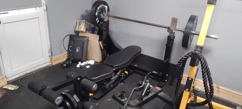 Powertec Workbench Olympic Bench | eBay UK