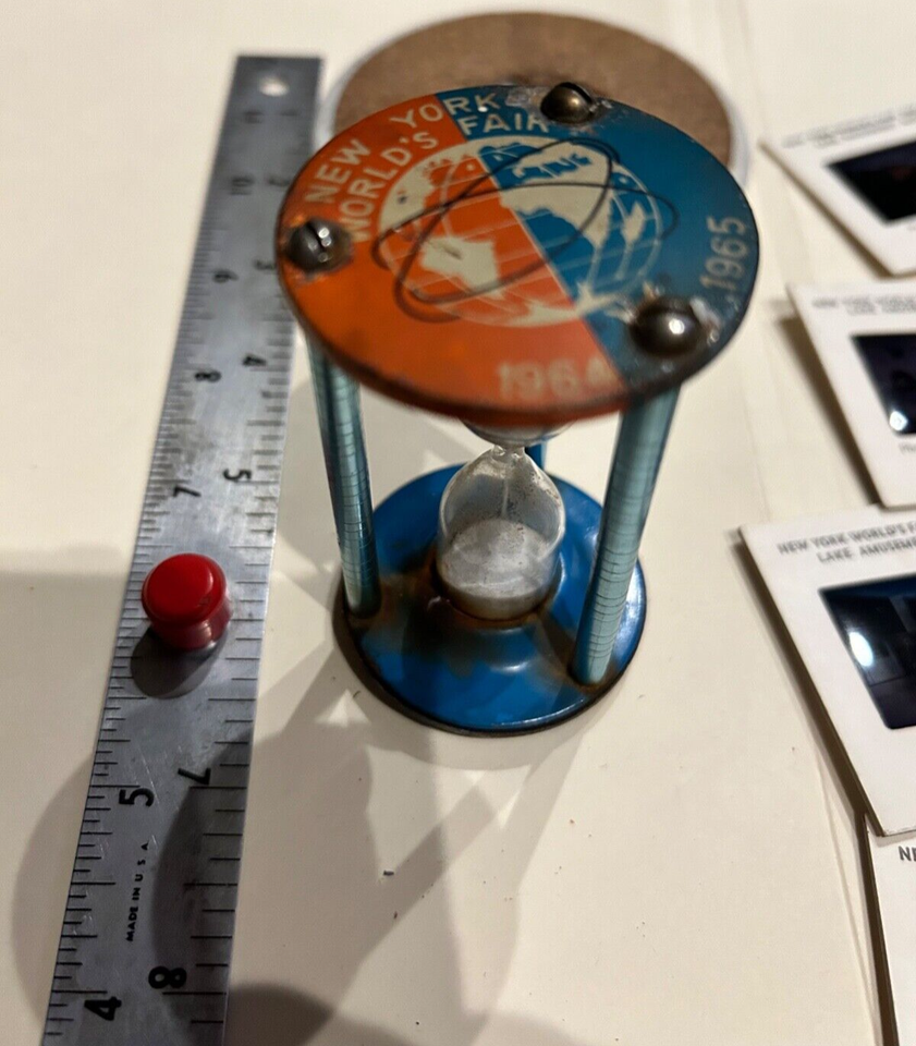 Vintage New York World's Fair 1964-65 Hour Glass Timer, Paperweight ...