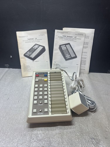 vtg GTE Automatic Dialer Teledialer 32 Land Line Phone USA Made ...