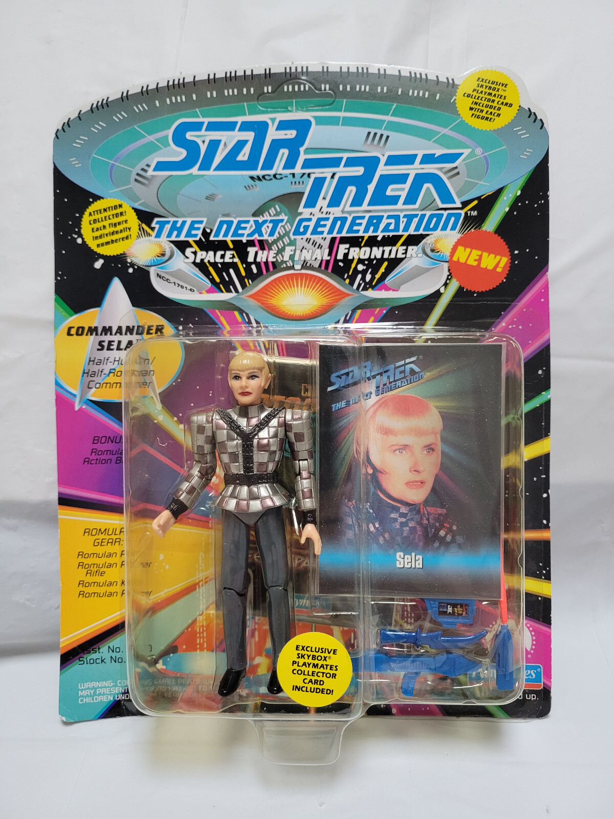 Playmates 1993 STAR TREK The Next Generation Commander Sela #6056 | eBay