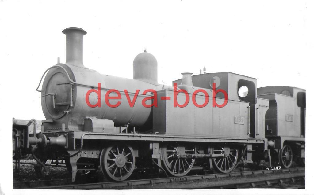 Railway Photo GWR 1189 Port Talbot 2-4-0T Loco Great Western | eBay UK