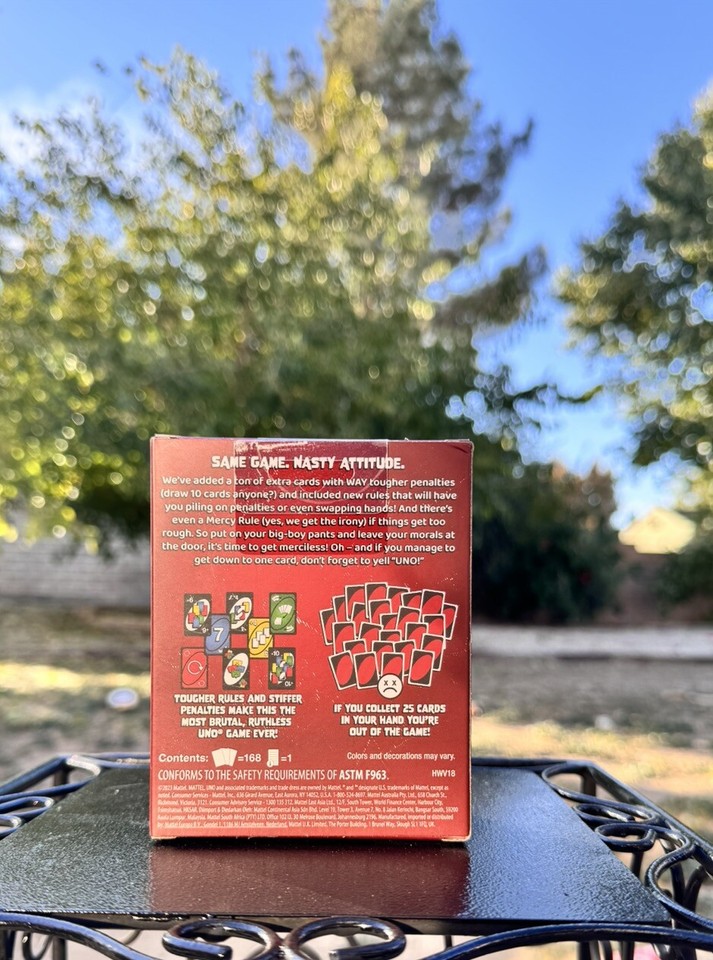 Brand New 2023 UNO Show Em No Mercy Card Game Sealed 194735220809 | eBay