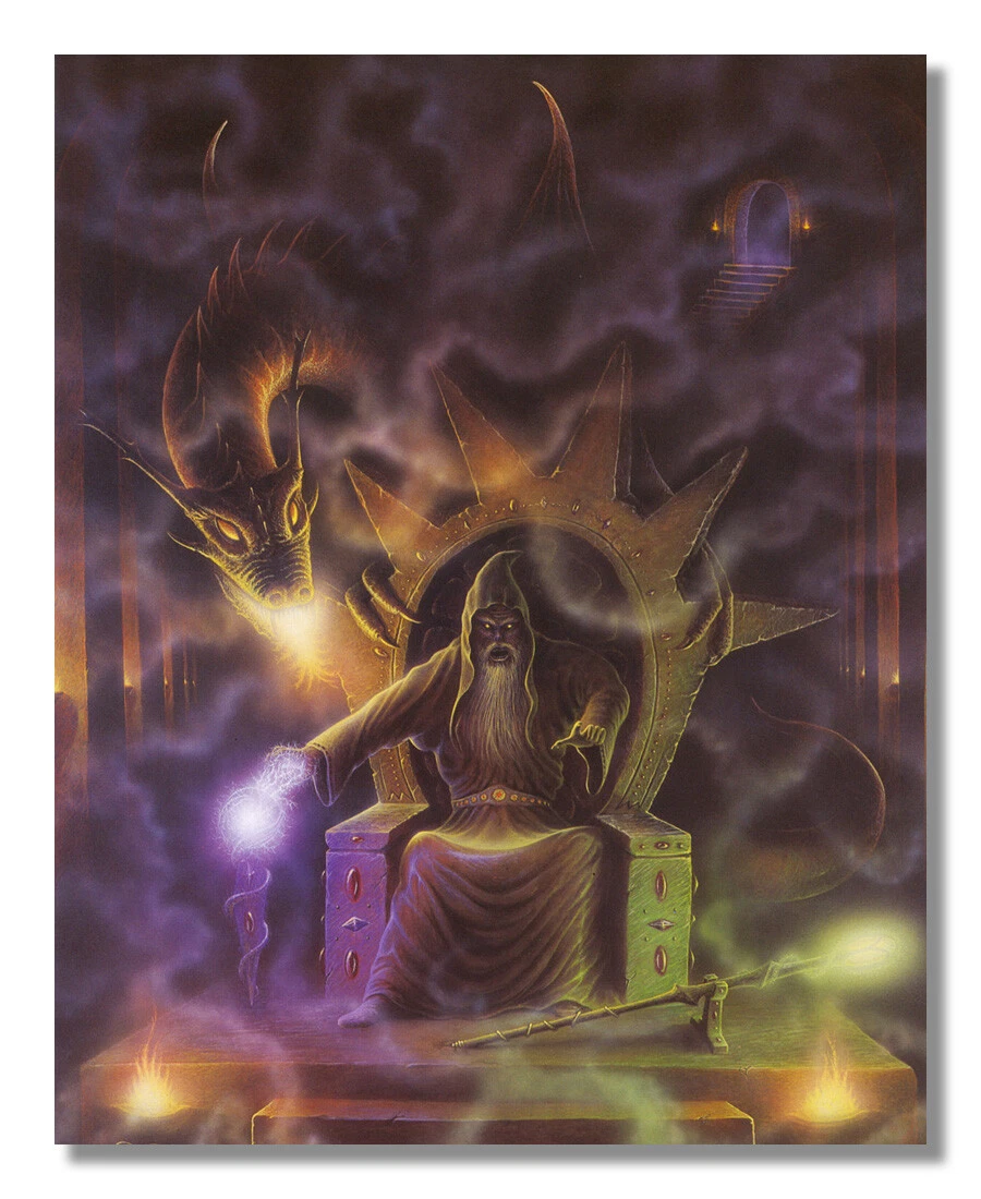 Fire Wizard Art