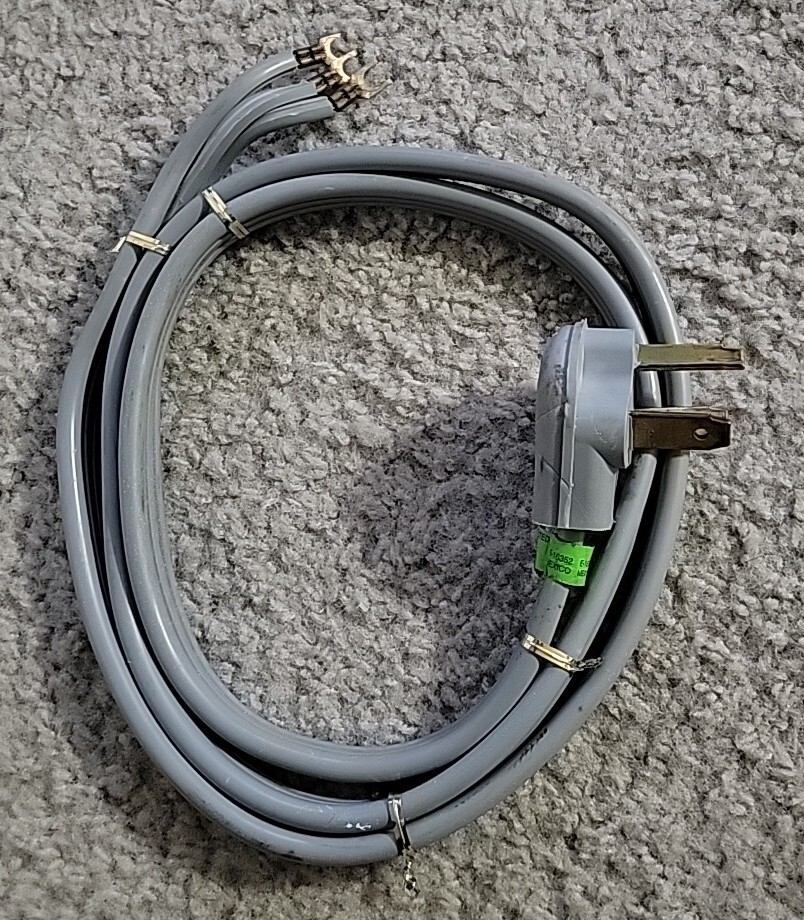3-Prong Electric Dryer / Washer AC Power Cord 30A ( 3-Wire) 6Ft | eBay