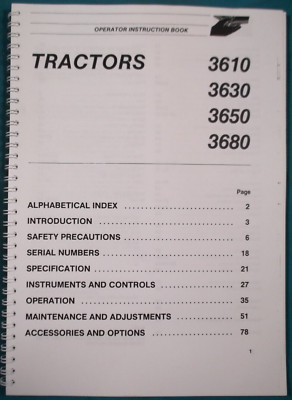 OPERATOR OPERATION & MAINTENANCE MANUAL BOOK | eBay Australia