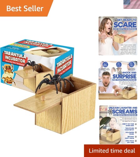 Realistic Spider Prank Gift - Ultimate Tarantula Incubator for ...