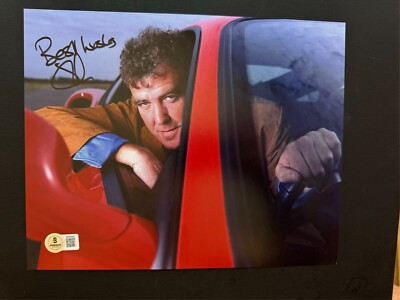 Jeremy Clarkson Rare autographed signed BBC Top Gear 8x10 photo Beckett ...