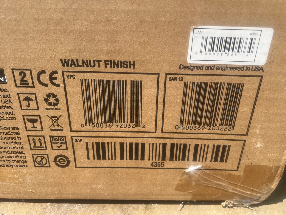 JBL 4365 Studio Monitor Pair - NIB - Blue With Walnut Cabinet Finish | eBay