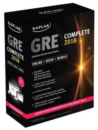 GRE Complete 2018: The Ultimate in Comprehensive Self-Study for GRE - VERY GOOD 9781506220581| eBay