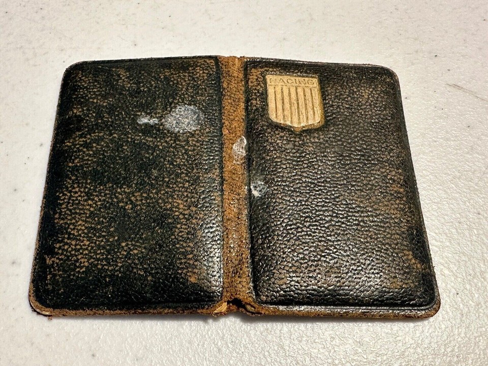 RACING Club member ID booklet 1920’s Scarce Hector Calo Argentina •rare ...