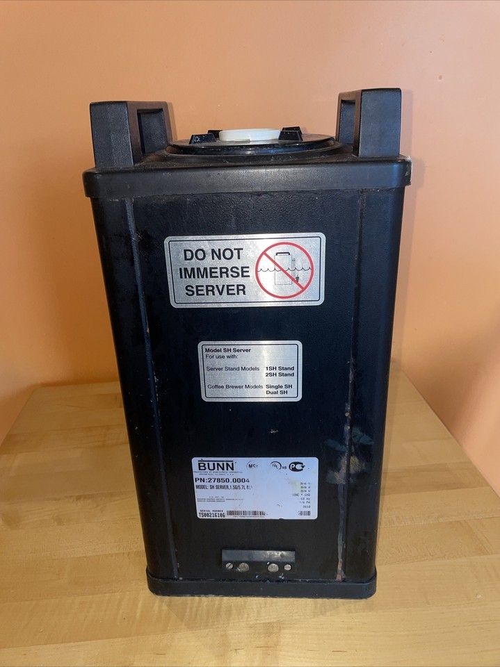 BUNN-SH-1.5 GALLON SOFT HEAT coffee server | eBay