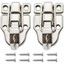 2PC Tool Box Locks Clasp with Screws Toggle Latch Buckle For Jewelry ...