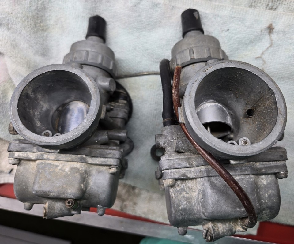 Mikuni Round Slide Carburetors Set | eBay