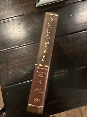 1975 ENCYCLOPEDIA BRITANNICA MACROPEDIA KNOWLEDGE IN DEPTH VOL 6 Earth ...