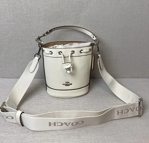 COACH Mini Bucket Bag CR144 COACH Mini Bucket Bag Leather Bucket 2WAY ...