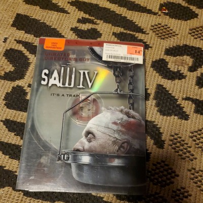 Saw IV (DVD, 2008, Full Screen - Unrated Directors Cut) 31398222163| eBay