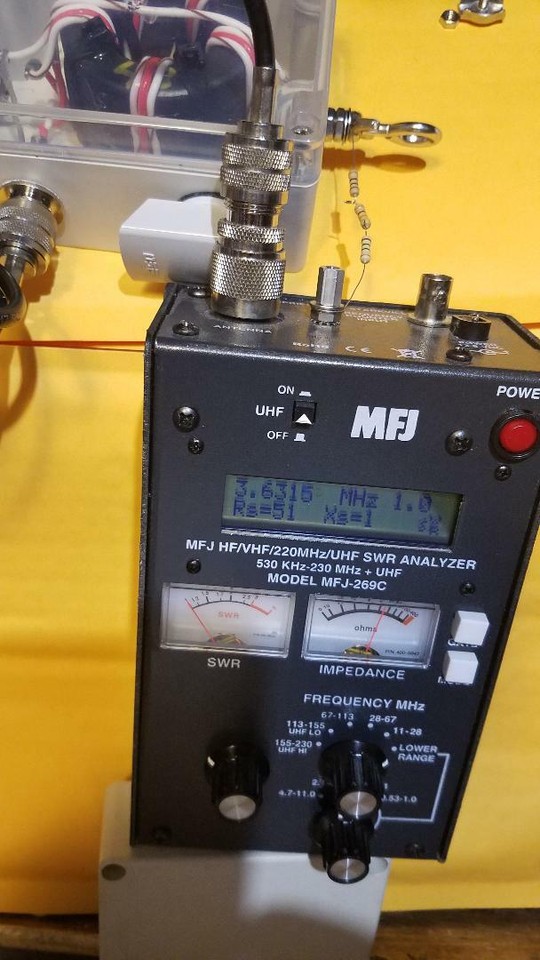 LEGAL LIMIT 1500W+ 9:1 End Fed antenna (Random Wire) Antenna kit. 160m ...