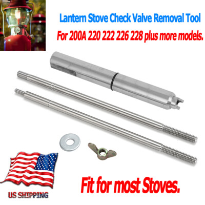 For 200A 220 222 226 228 Most Stoves Lantern/Stove Check Valve Removal ...