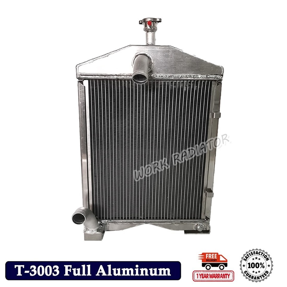 8N8005 Full Aluminum Tractor Radiator Fit Ford 8N 9N 2N Models 86551430 ...