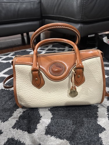 VTG DOONEY & BOURKE All Weather Leather Purse Doctor Bag Charm Rare! | eBay