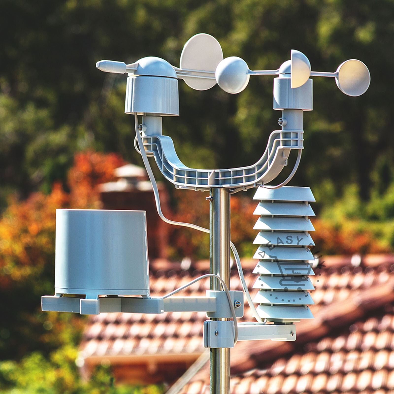 Holman iWeather Digital Weather Station Indoor Outdoor Wireless ...