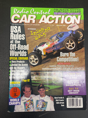 Radio Control Car Action magazine RCCA December 1995 RC vintage | eBay