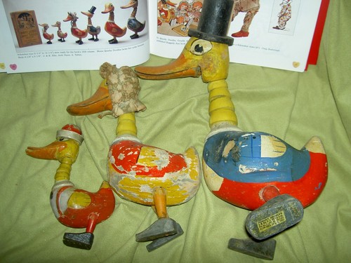 Schoenhut DANNY DADDLES duck Volland/Gruelle c1916 large jointed ...