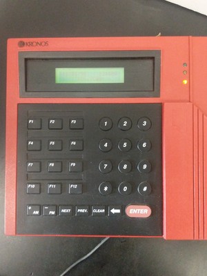 Time Clocks - Kronos 400 Series