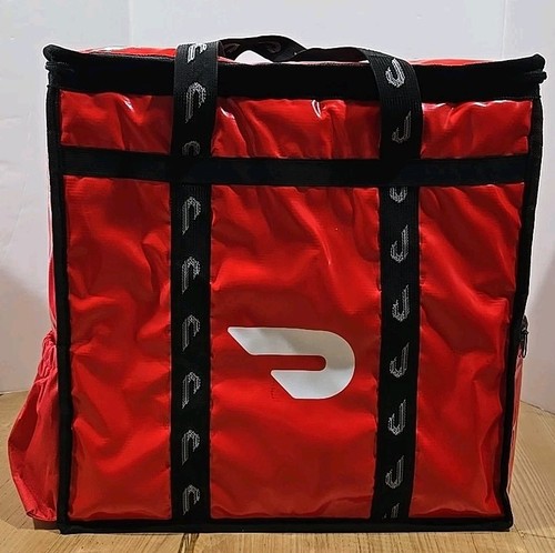 DoorDash Jumbo 17x17x9" Food Pizza Delivery Bag Door Dash Tote | eBay
