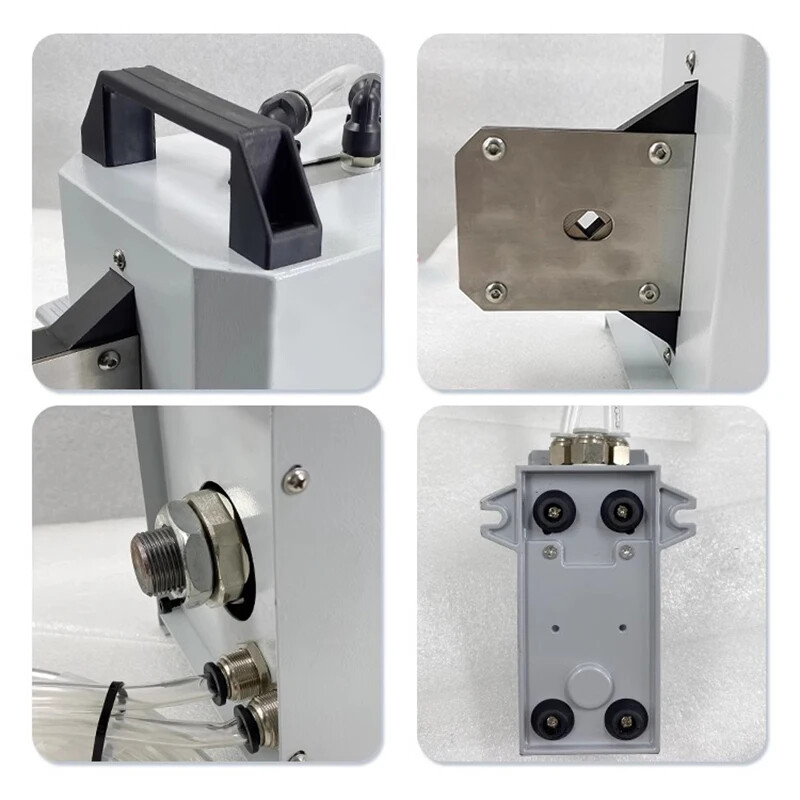 0.8-25 Square Pneumatic Tube Terminal Crimping Machine Insulated Cold ...