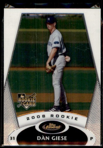 2008 FINEST DAN GIESE NEW YORK YANKEES #148 | eBay