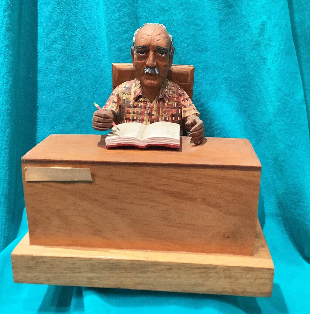 Puerto Rico Art vintage wood carving Gov. Luis Munoz Marin by Jose ...