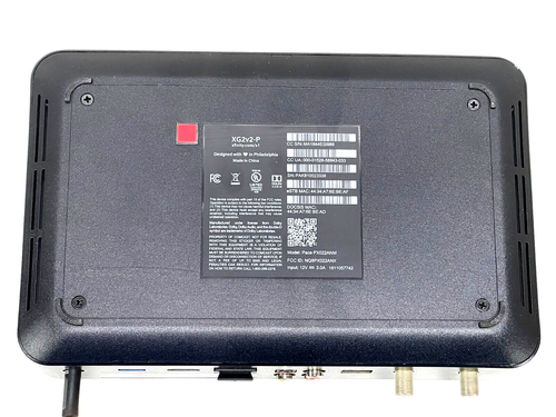 XFINITY XG2v2-P MODEL PX022ANM HD TV CABLE BOX With voice remote for ...