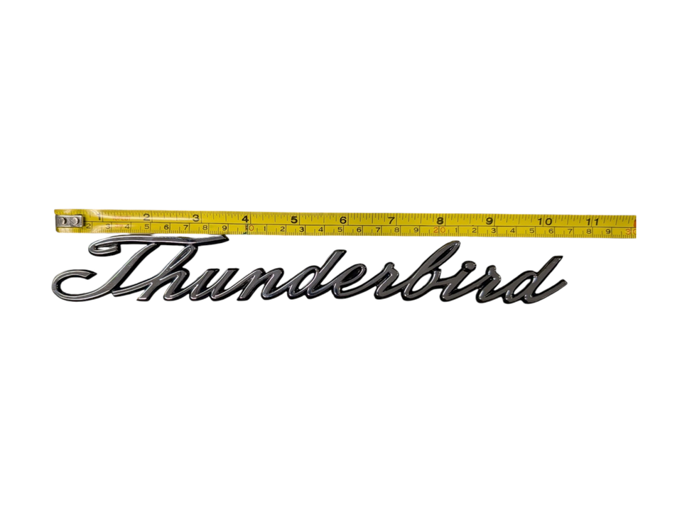 P/N A3-5 Ford Thunderbird chrome script 1965-1967 | eBay