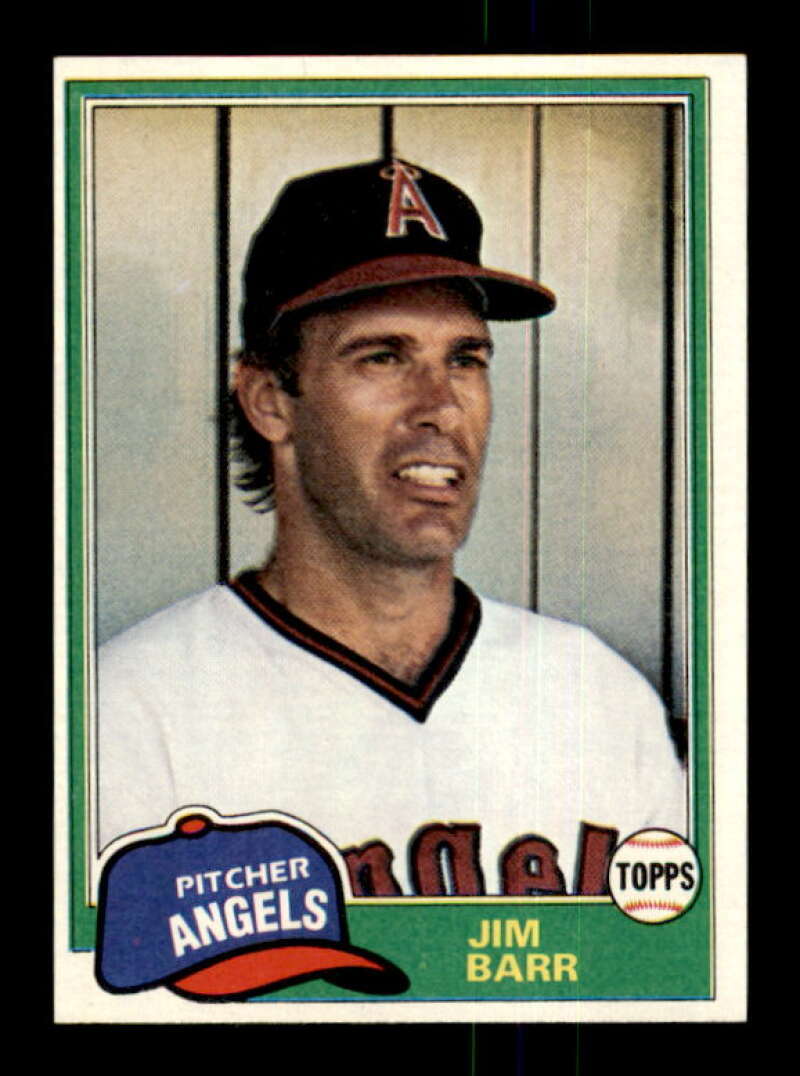 1981 Topps #717 Jim Barr EXMT/NM Angels DP 229850 | eBay