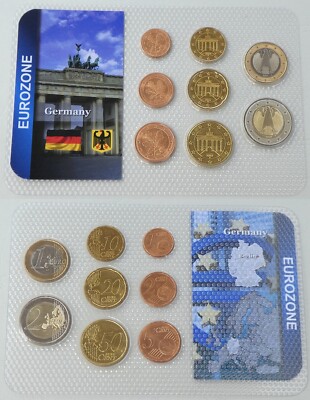 Euro Coin Set Germany 2002-2014 in Blister Uncirculated | eBay